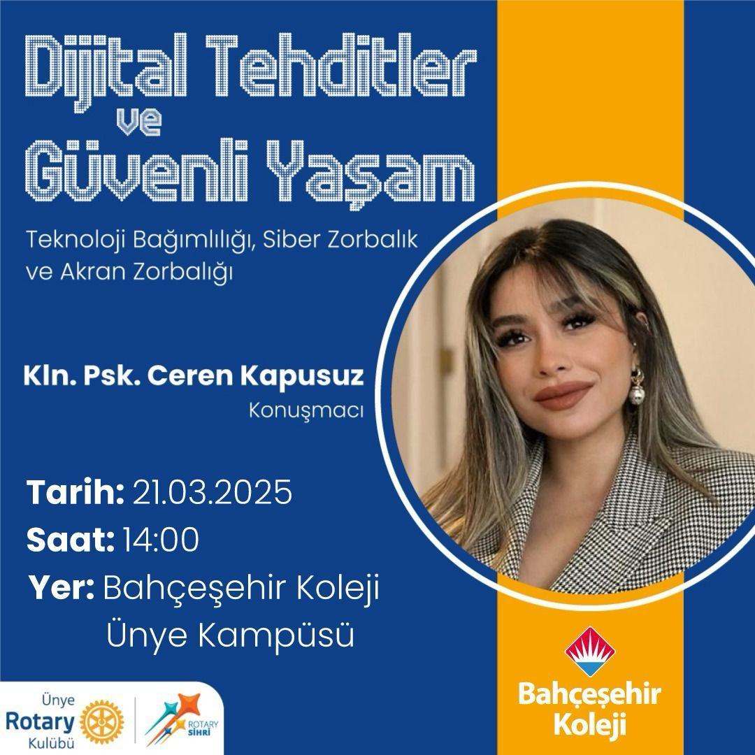 Akran Zorbalığı Seminerimiz - Rotary 2430. Bölge